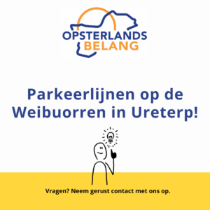 Date's voorstel: parkeerlijnen op de Weibuorren in Ureterp ...